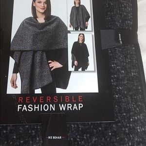 Ike Behar | Sweaters | Ike Behar Reversible Fashion Wrap | Poshmark